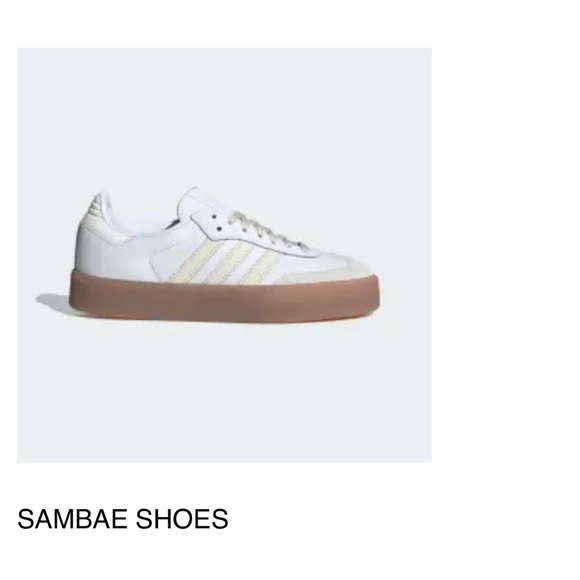 adidas | Shoes | Adidas White And Cream Samba | Poshmark